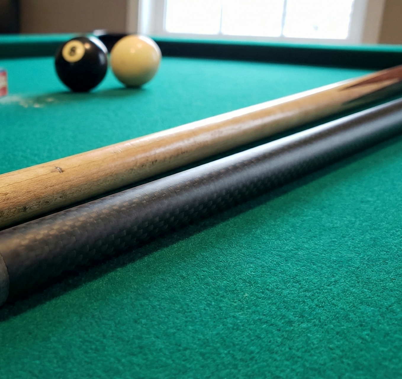Carbon vs. Wood Pool Cues: Which One Should You Choose? – Spot On Billiards