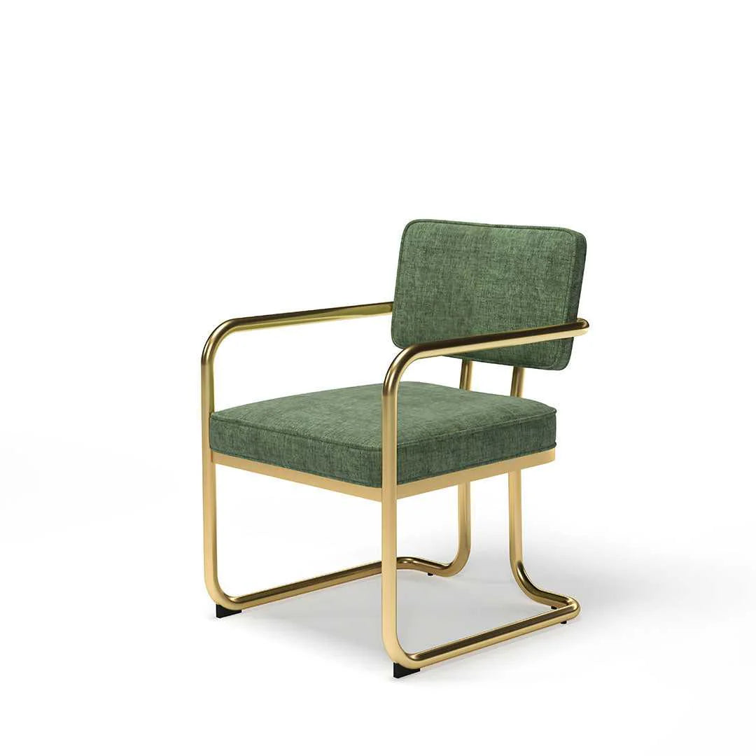 Ram Game Room Prohibition Series Dining Chair-Green – Spot On Billiards